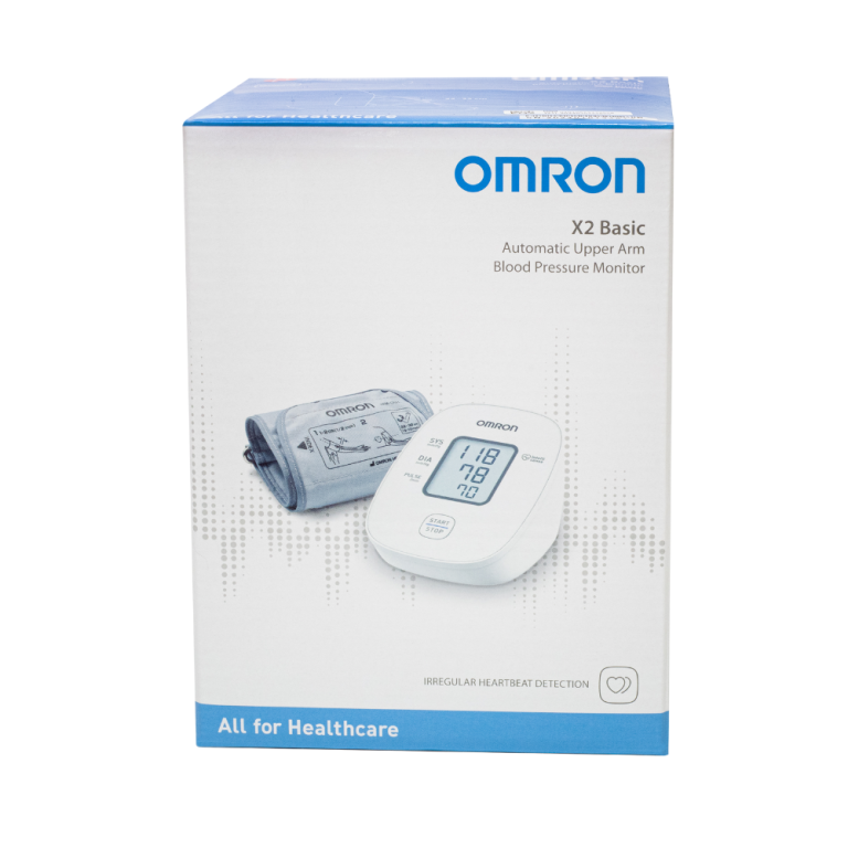 Toma presión arterial de brazo Omron X2 Basic – BHH