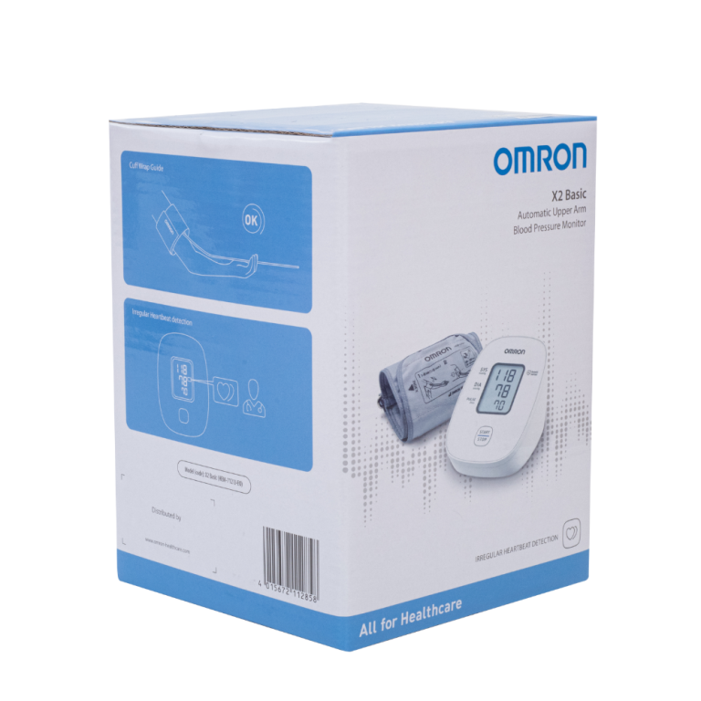 Toma presión arterial de brazo Omron X2 Basic – BHH